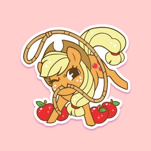 My Little Pony Mane Six - Vinyl Cut Sticker - Etsy