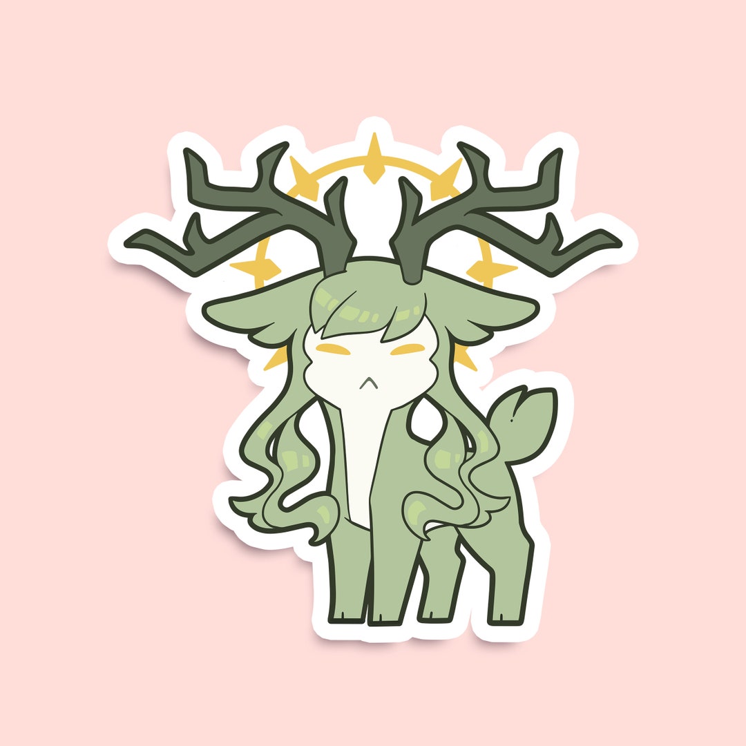 Deer God SCP, 2845 adesivo in vinile tagliato - Etsy Italia