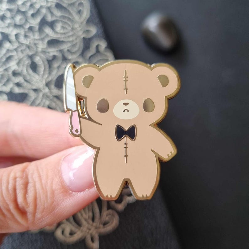 Builder Bear SCP - 1048 Hard Enamel Gold Pin - Etsy