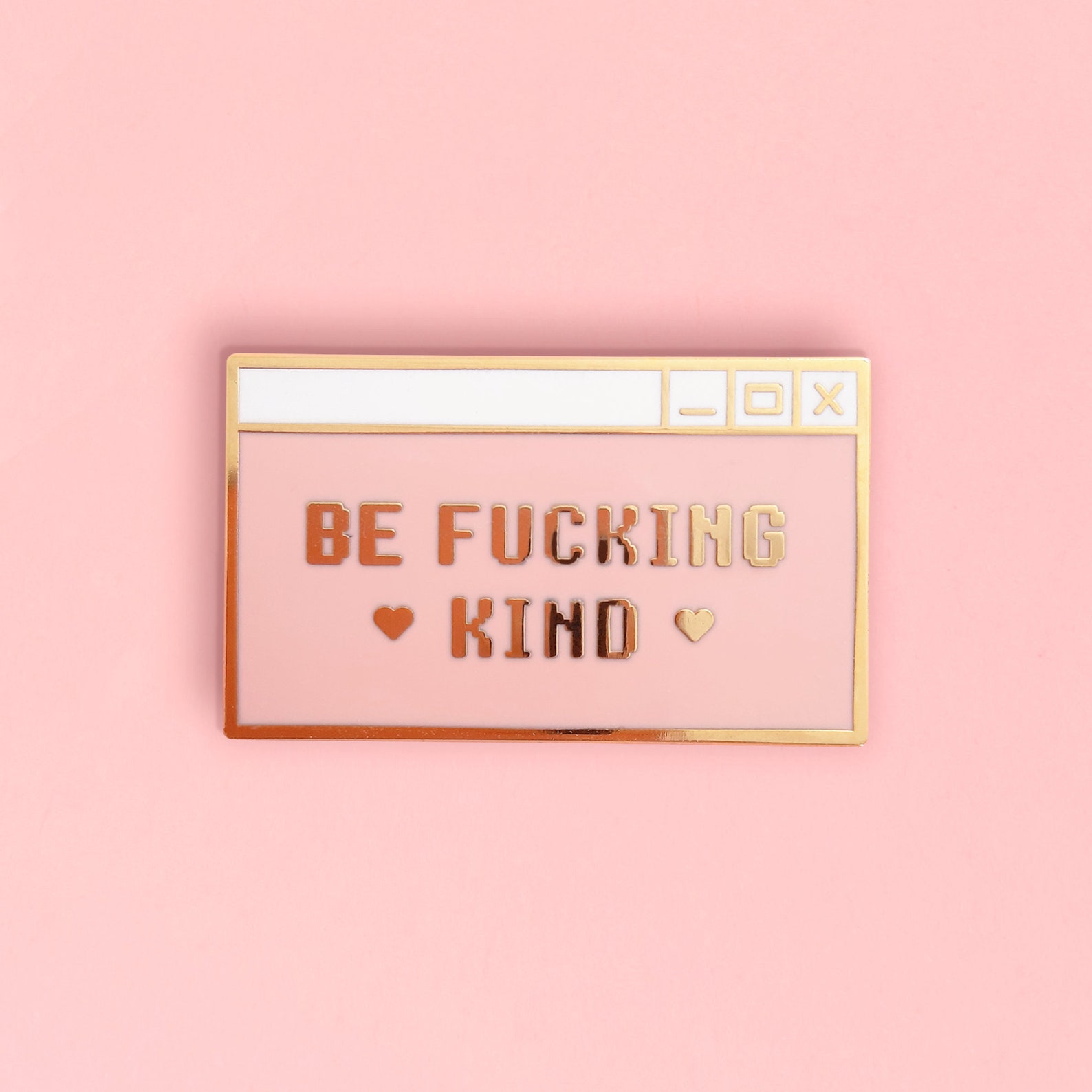 Pastel Pink Pop-up Retro Enamel Pin - Etsy