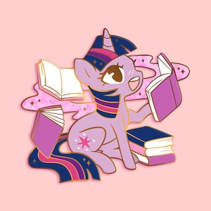 Pre-order* Twilight Sparkle MLP - My Little Pony - Gold Hard Glitter ...