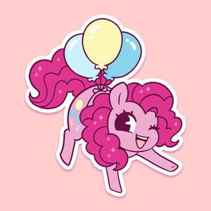 My Little Pony Mane Six - Vinyl Cut Sticker - Etsy