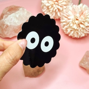 Soot Spirit Susuwatari Ghibli - Vinyl Cut Sticker - Etsy