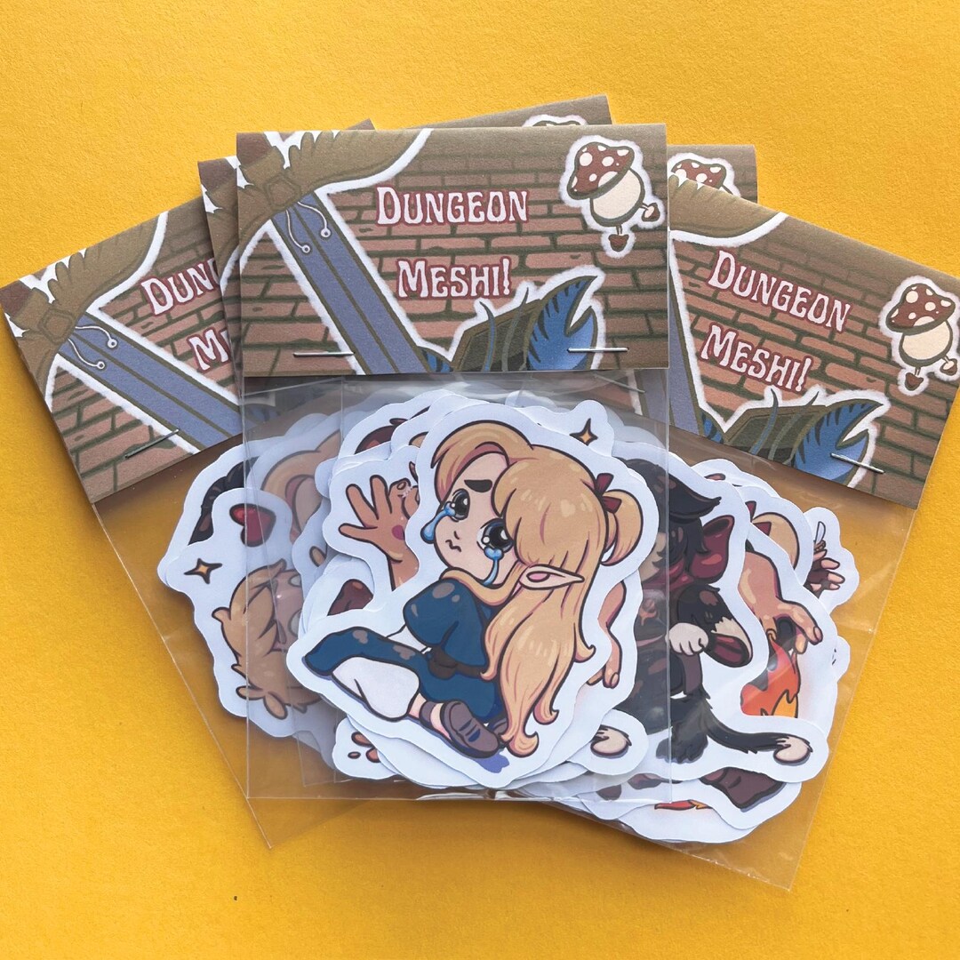 Dungeon Meshi Sticker Pack - Etsy