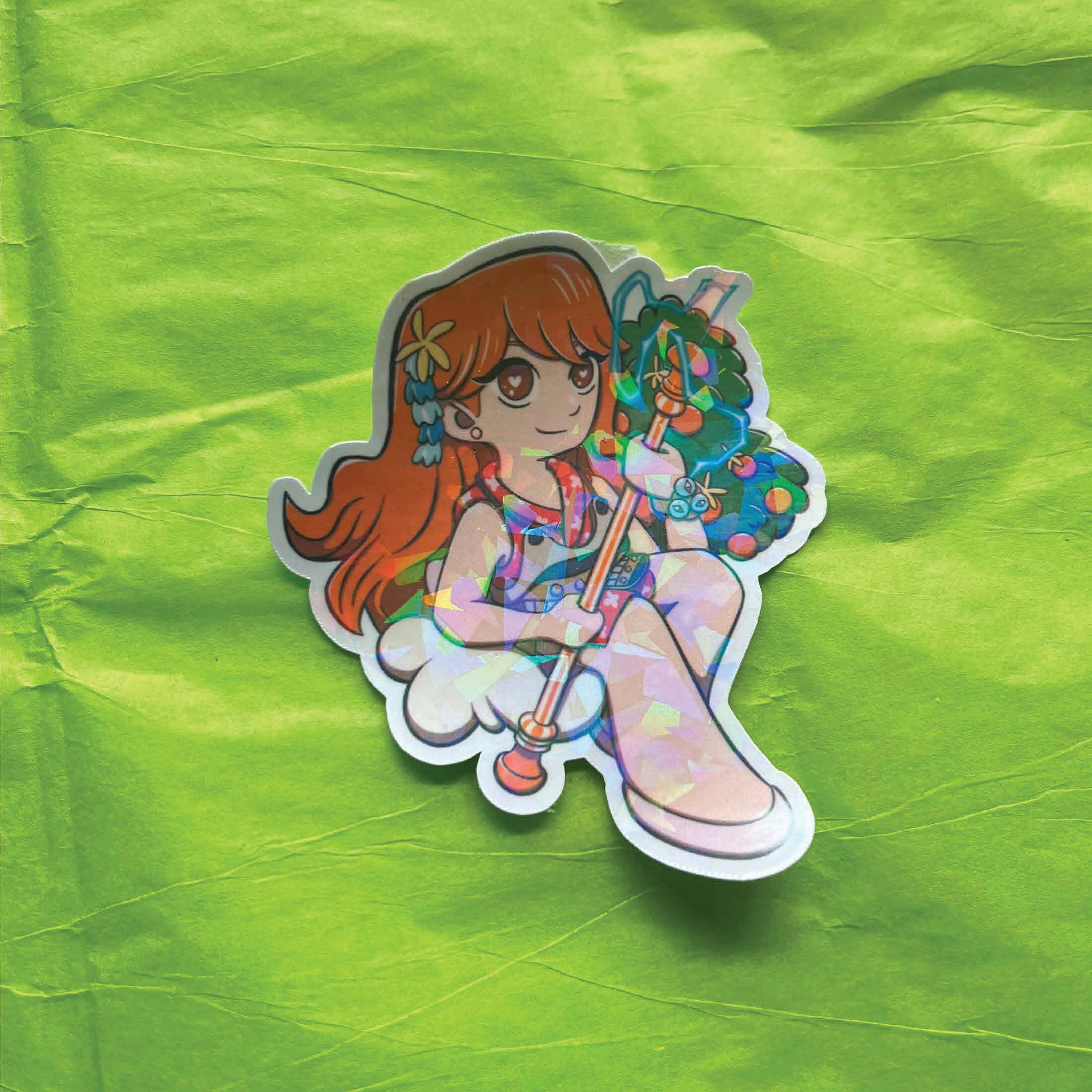 Nami Holographic Sticker - Etsy