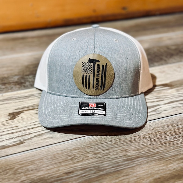 Custom Firefighter Hats - Etsy