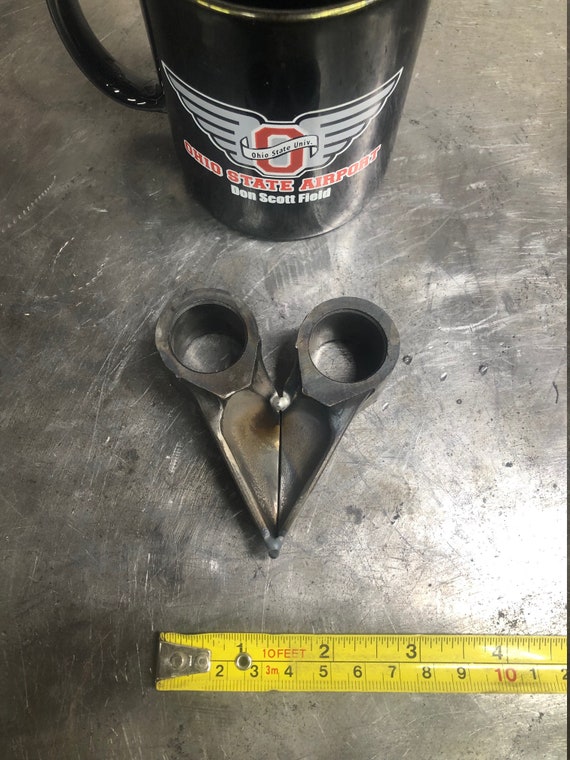 Metal Art Heart Connecting Rods | Etsy