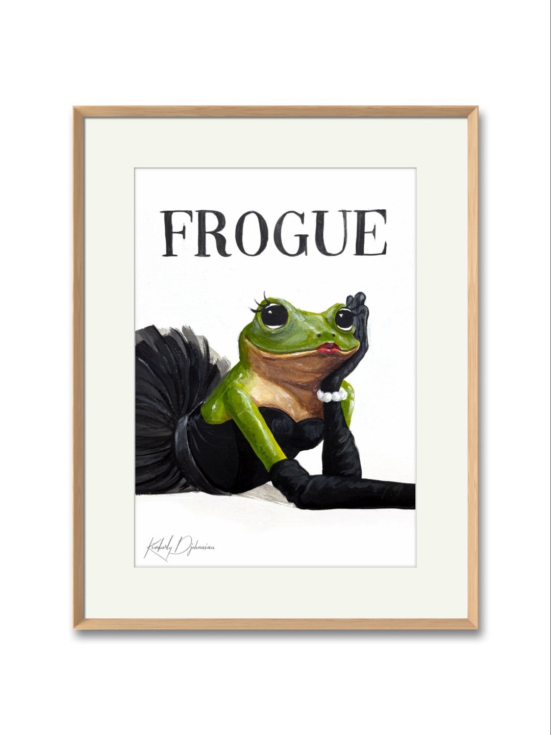 FROGUE Print - Etsy