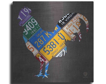 Rooster License Plate - Etsy