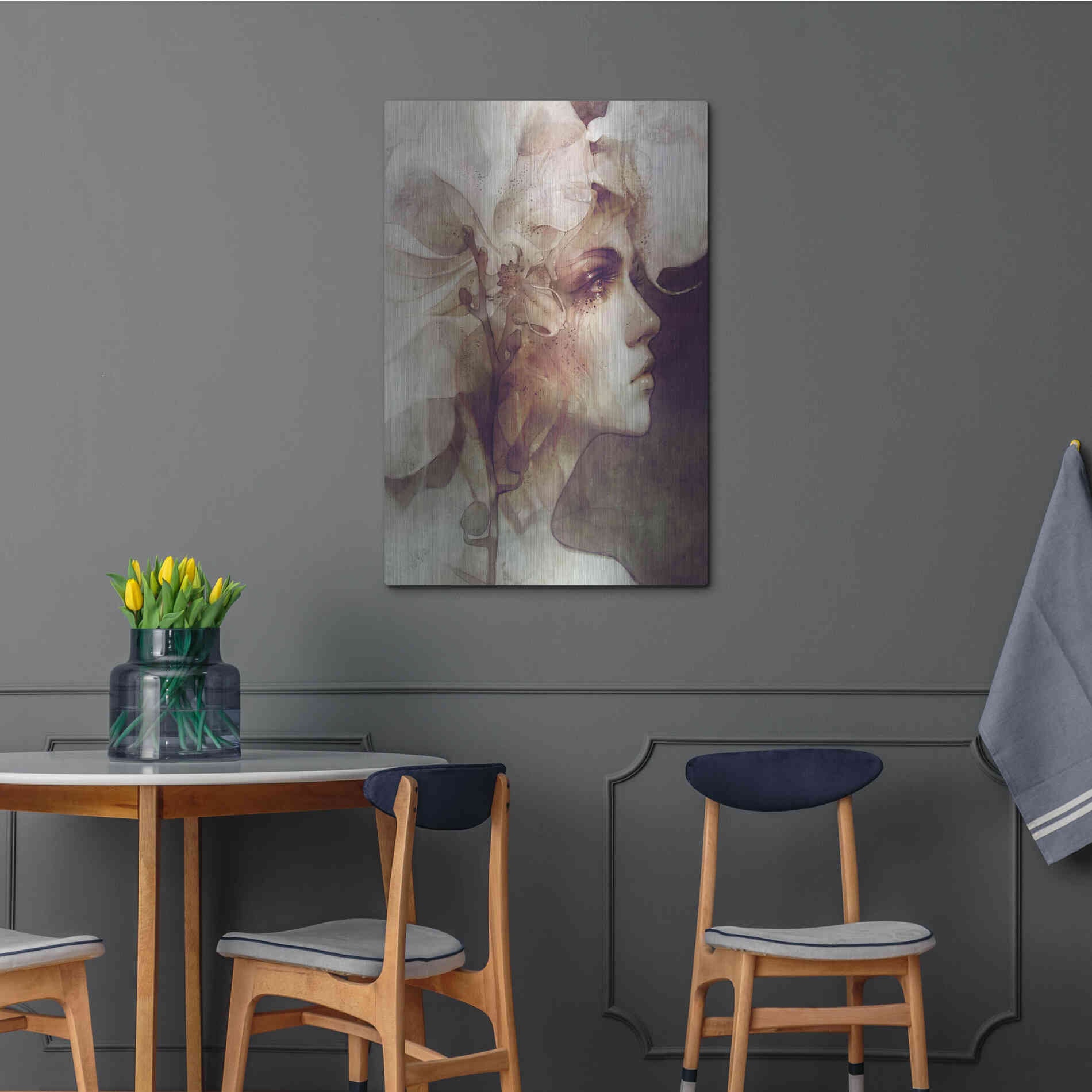 Petal by Anna Ditman, Metal Wall Art - Etsy