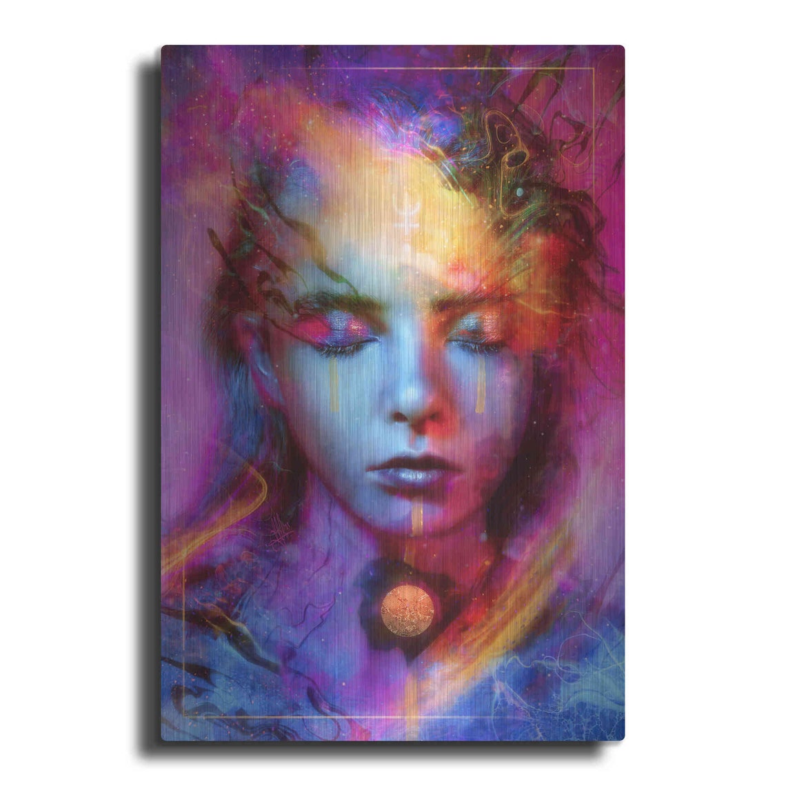 Neptunian Metanoia by Mario Sanchez Nevado Metal Wall Art - Etsy