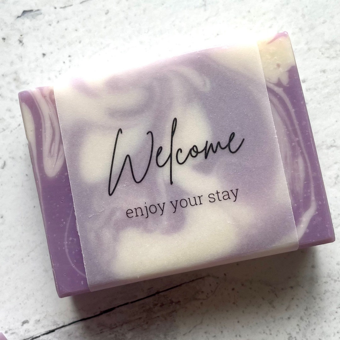 Custom Mini Soap Bars for Airbnb, Guest House, B&B, Small Business ...