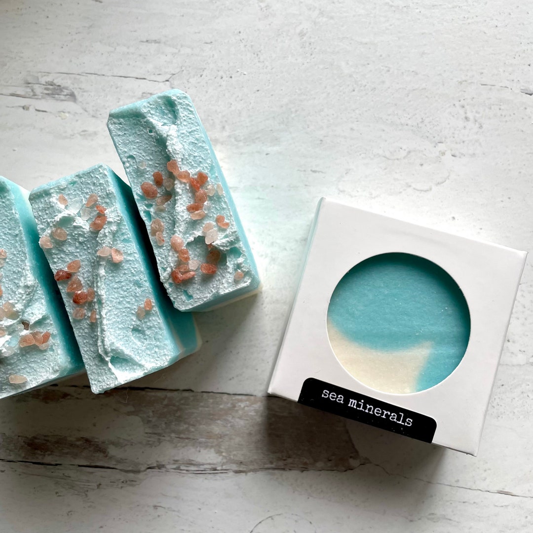 Sea Minerals | Sea Salt Soap Bar With Coconut Milk and Cocoa Butter ...