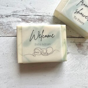 Custom Mini Soap Bars for Weddings, Bridal Showers, Baby Shower ...