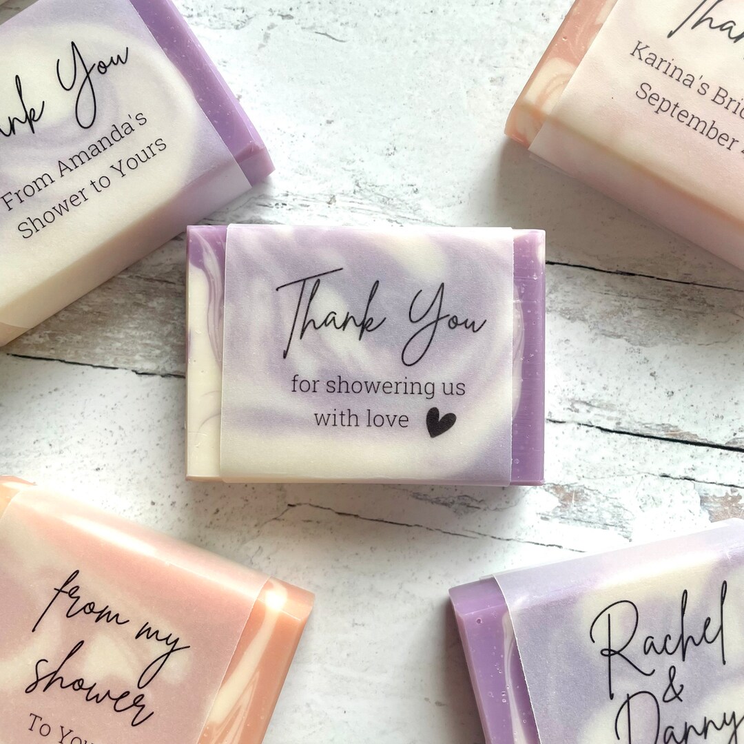 Custom Mini Soap Bars for Weddings Bridal Showers Baby - Etsy