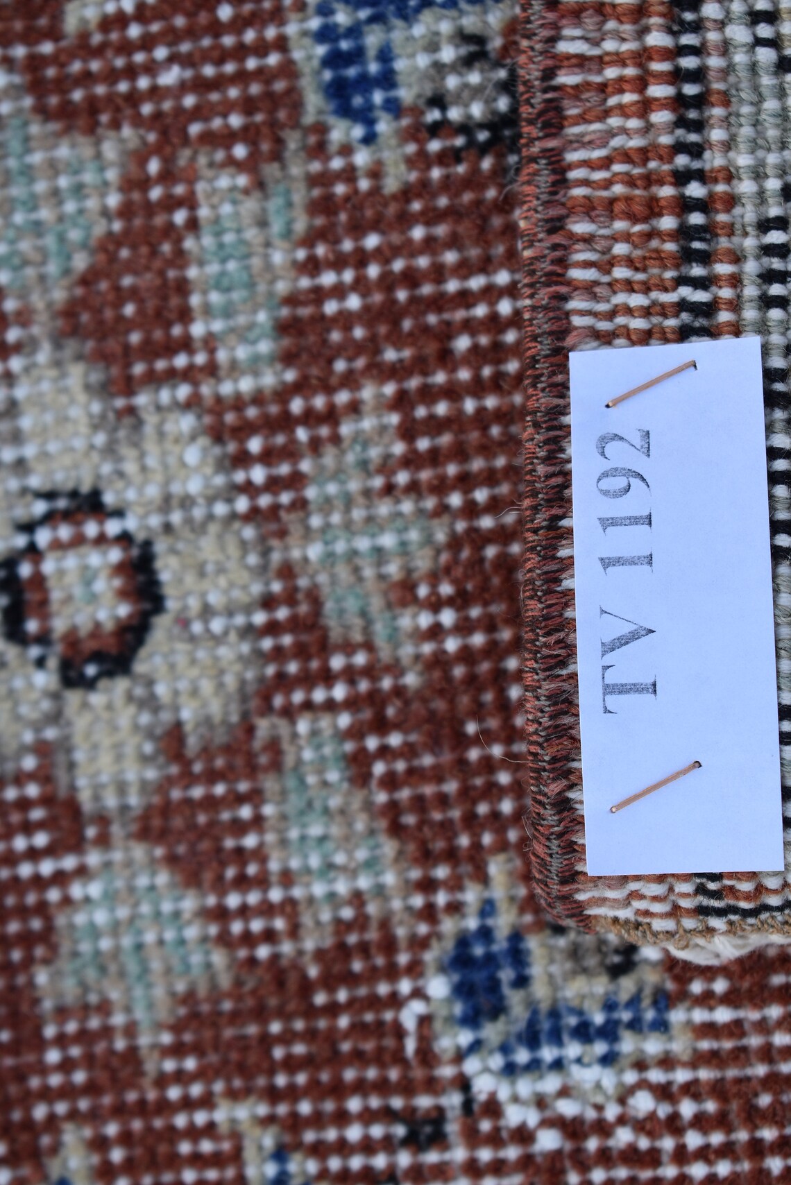 Turkish orange floral rug Vintage handmade rug Bohemian rug | Etsy