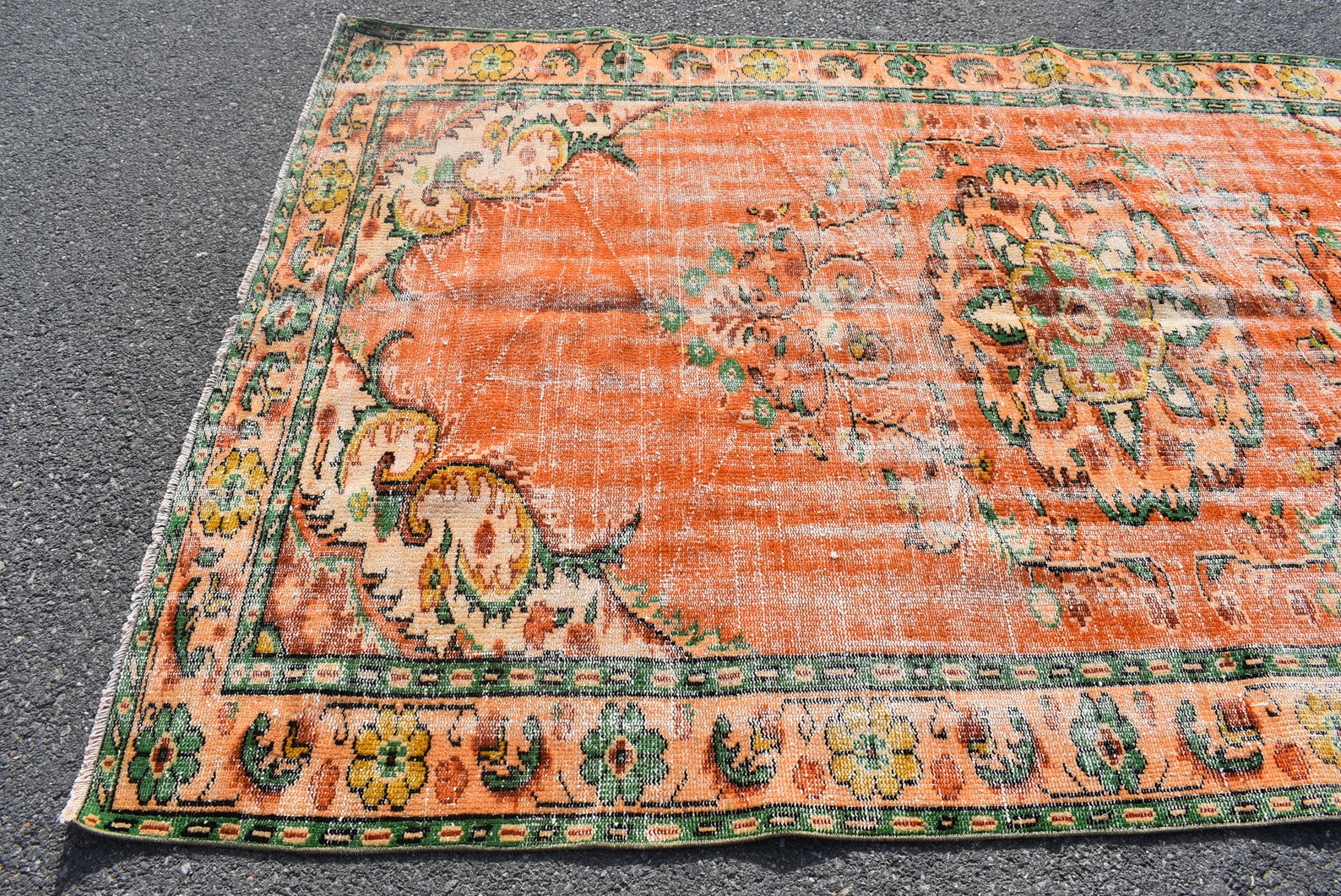 Turkish Handmade Rug Vintage Large Area Rug Boho Home Decor - Etsy