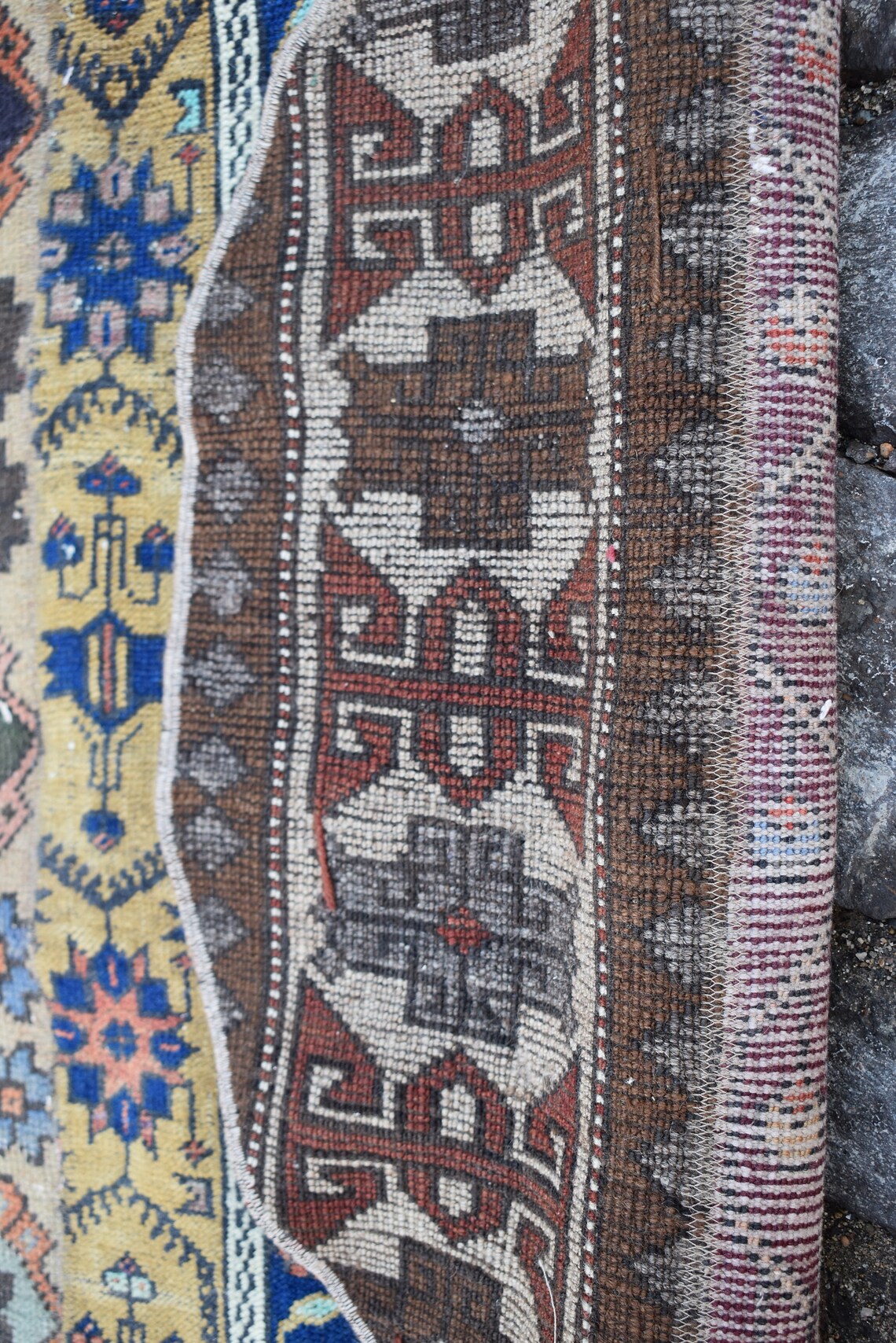 Colorful Patchwork Rug Turkish Rug Vintage Rug Handmade - Etsy