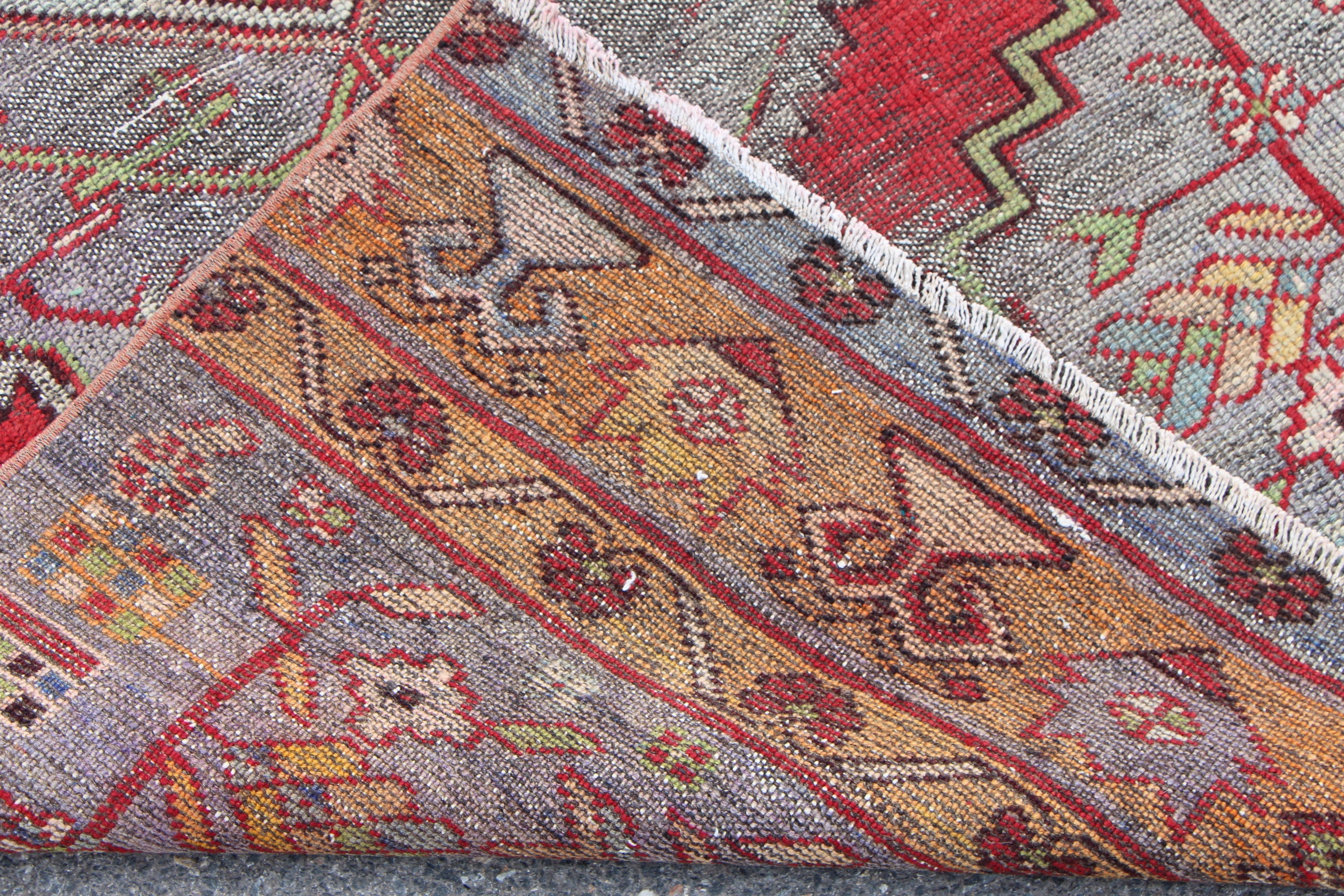 Red Oriental Turkish Tug Area Rug Vintage Wool Rug Turkish - Etsy UK
