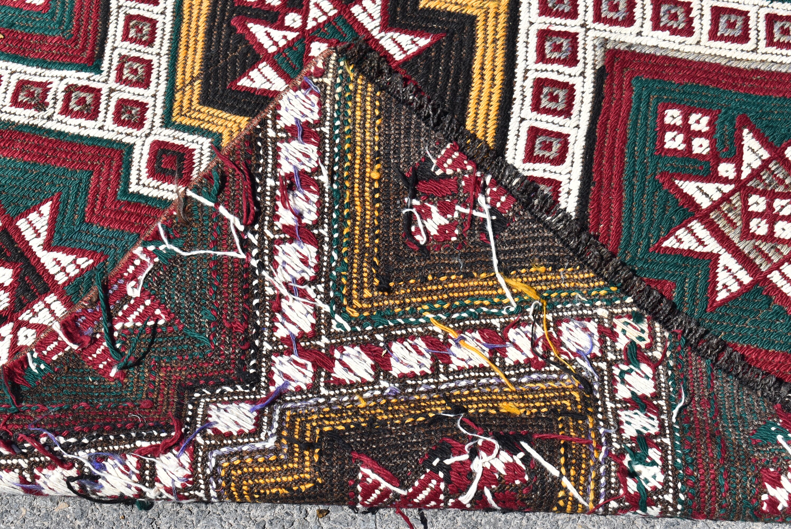 Red Kilim Rug Turkish Kilim Rug Vintage Boho Decor - Etsy