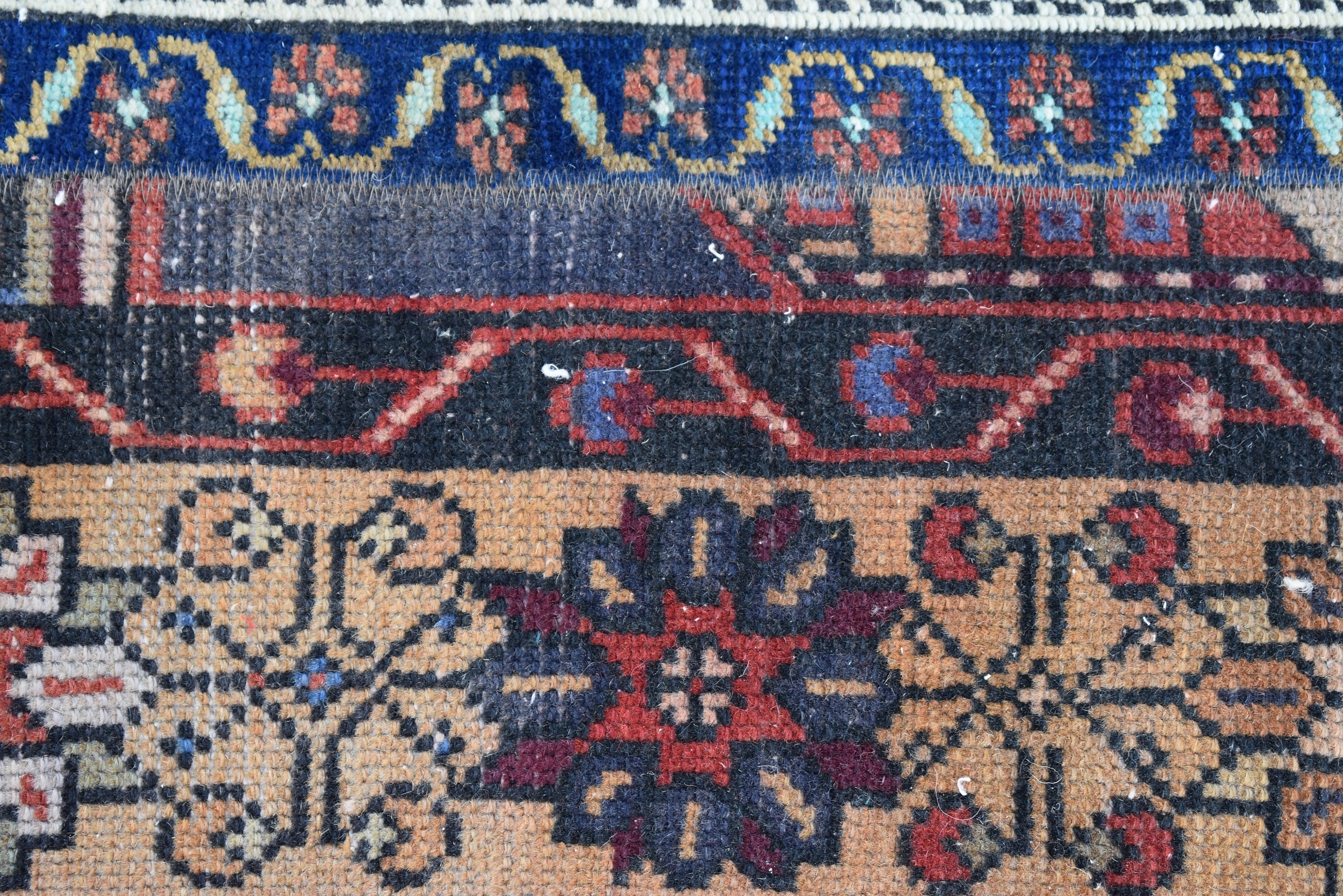 Colorful Patchwork Rug Turkish Rug Vintage Rug Handmade - Etsy