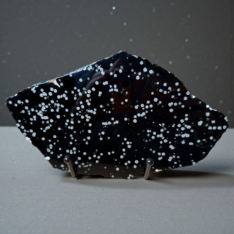 Stardust Obsidian Crystal Slab - Etsy