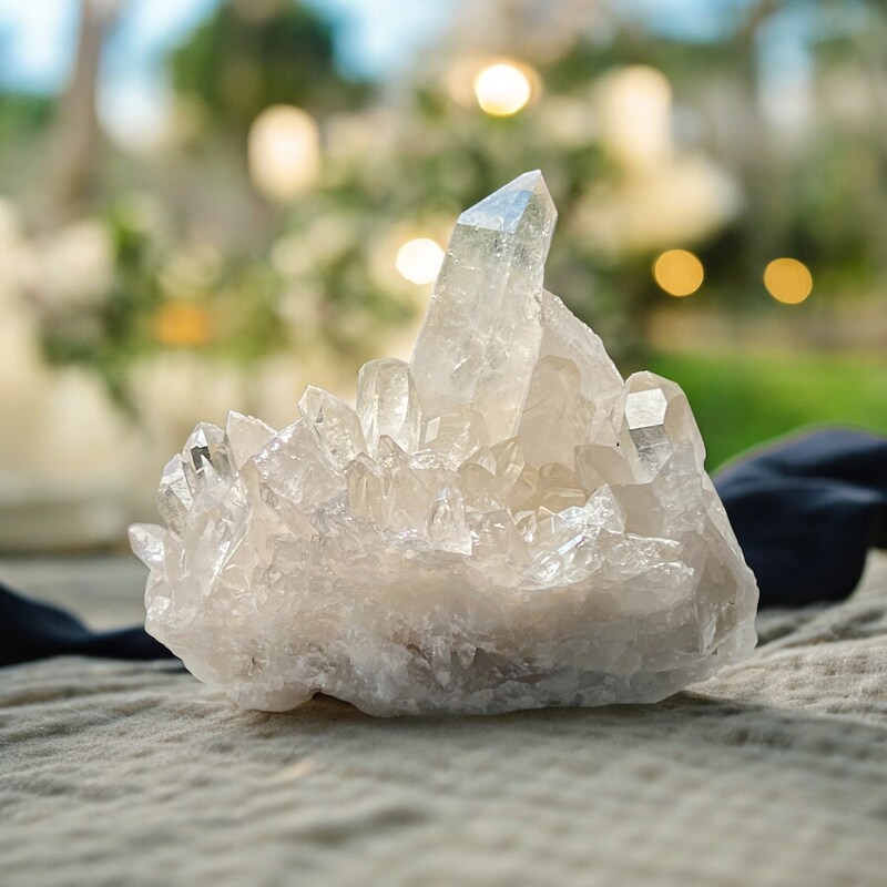 Clear Quartz Cluster - Etsy