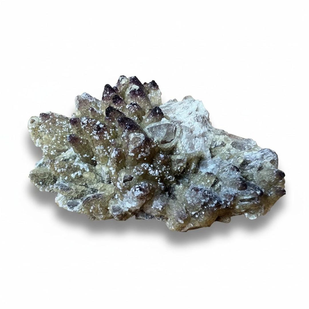 Dogtooth Calcite With Fluorite From Mexico - Etsy