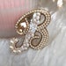 Letter Brooch the First Letter of the Name Brooch Monogram Brooch ...