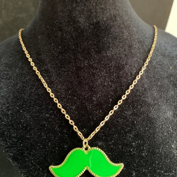 Mustache Necklace - Etsy