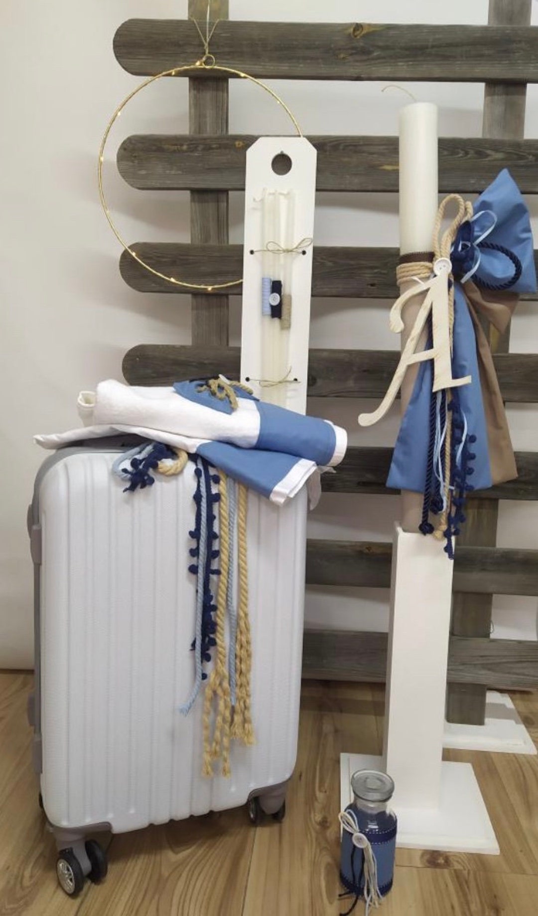 Greek Baptism Gift Set Orthodox Greek Keepsake Boys Baptism Kit Baptism ...