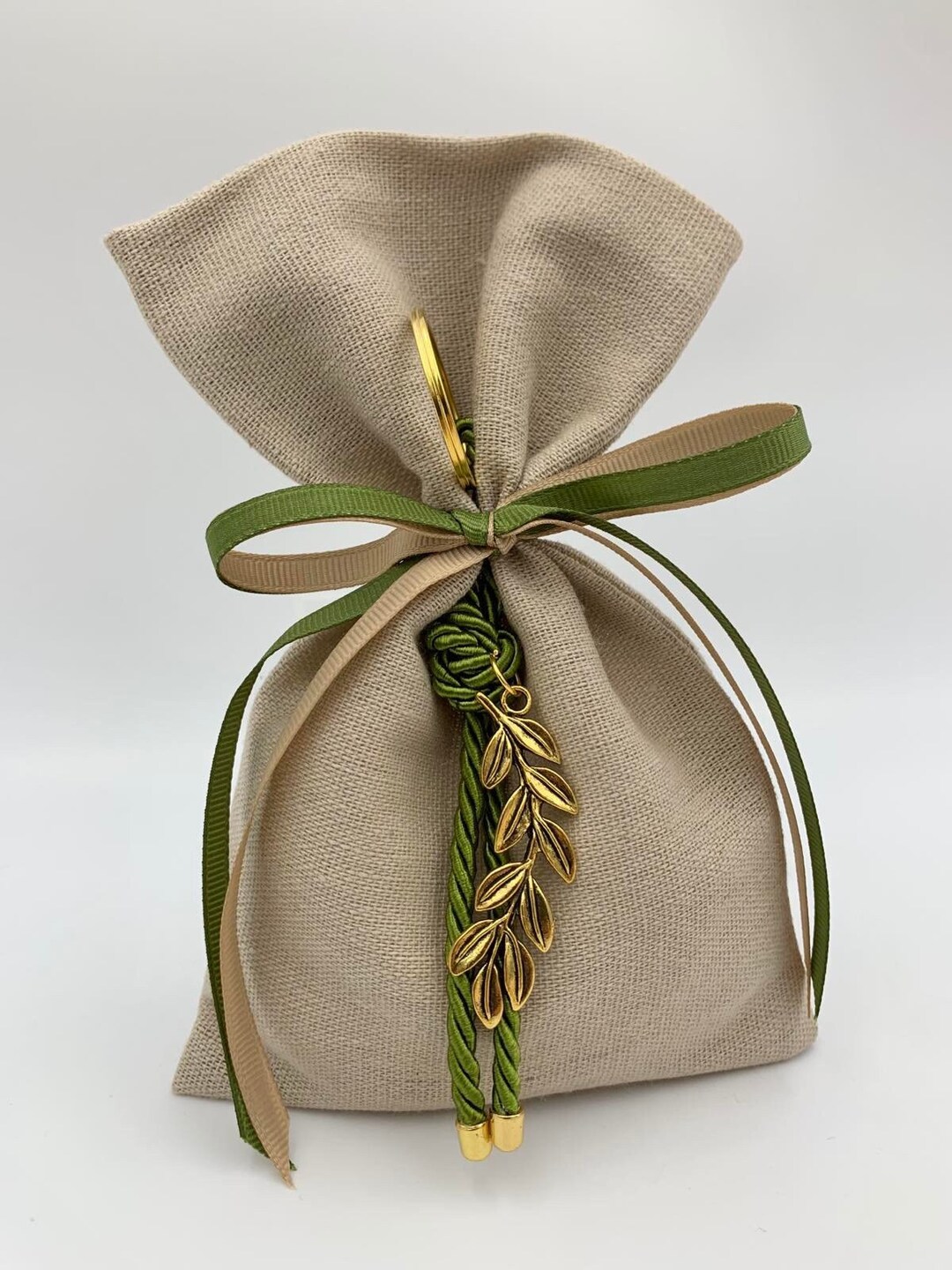 10 Pcs Olive Branch Favor Greek Boubounieres Baptism Favor Olive Branch ...