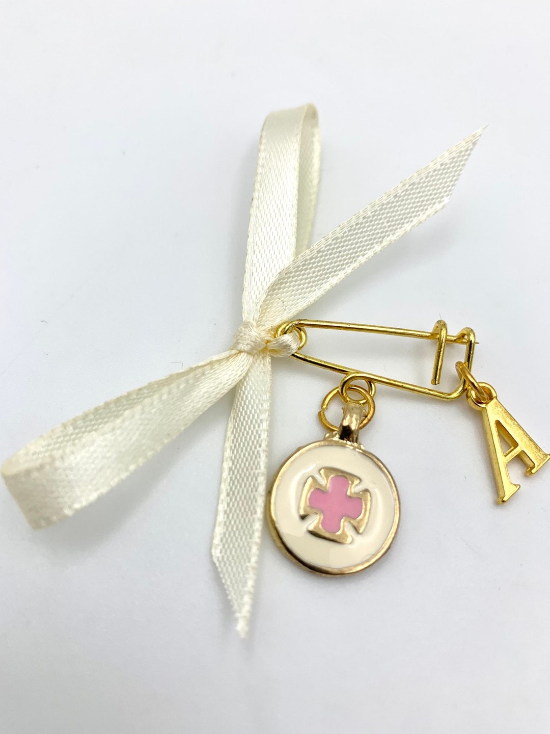 Personalized Baptism Witness Pins, Safe Pins Martyrika, Orthodox Baptism, Martirika for a Girl ...