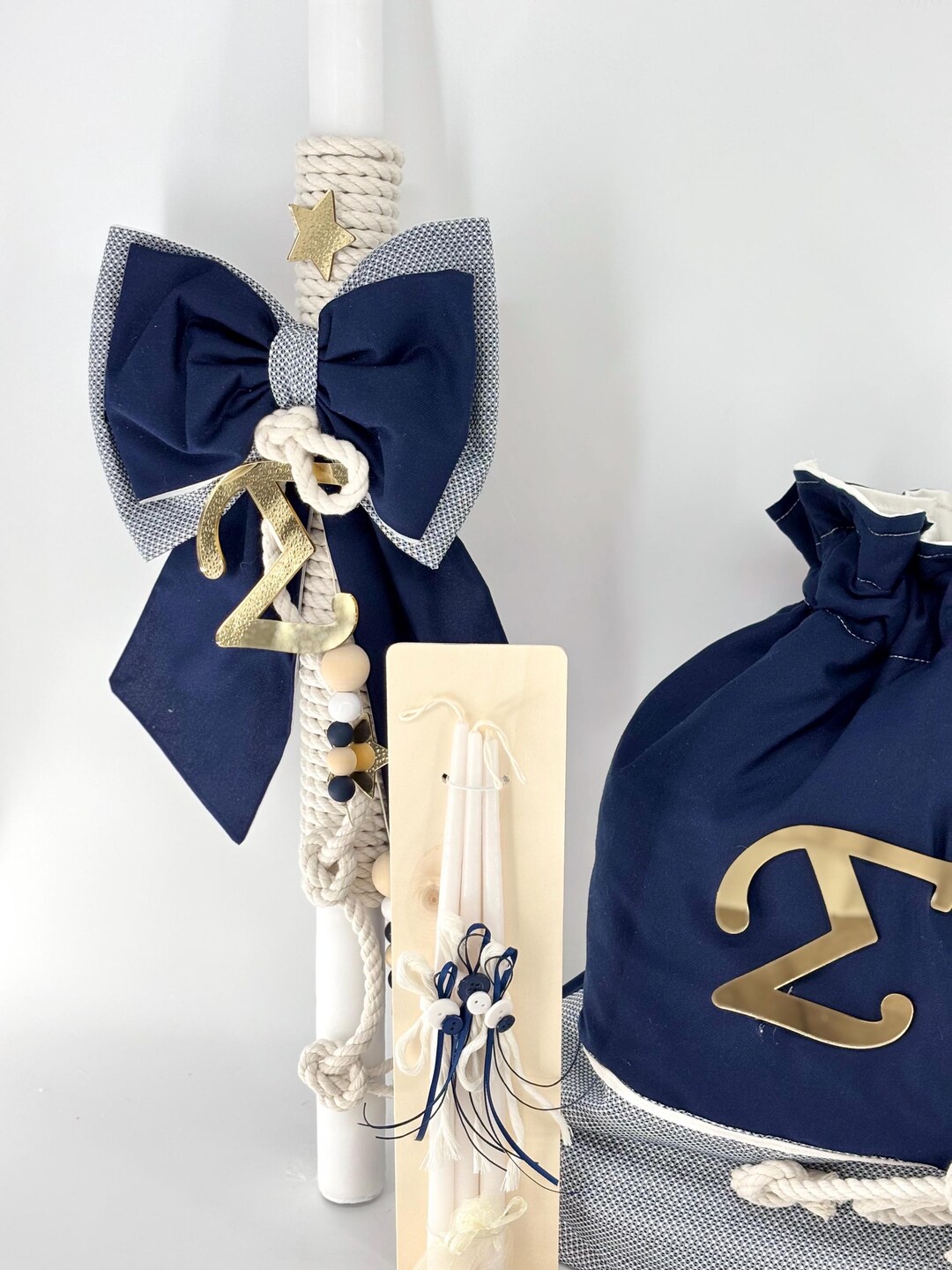 Personalized Baptism Set- Boy Baptism Set-greek Baptism Set-orthodox ...