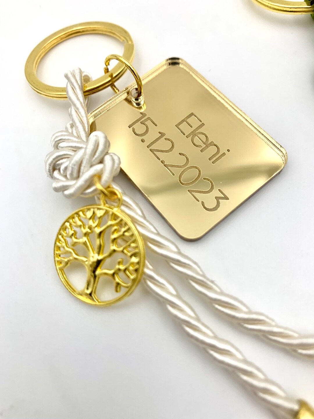 Tree of Life Keychain, Tree of Life Key Chain, Tree Key Ring, Tree of ...