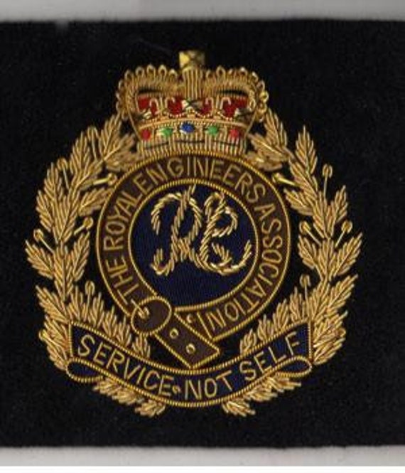 Royal Engineers Association Blazer Badge - Etsy