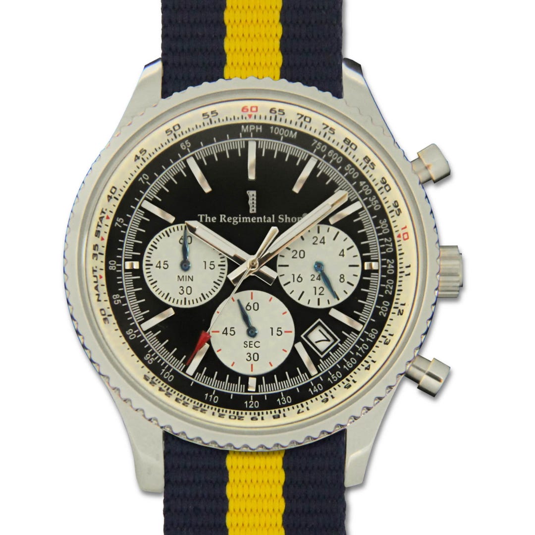 Princess of Wales's Royal Regiment (PWRR) Chronograph Watch - Etsy
