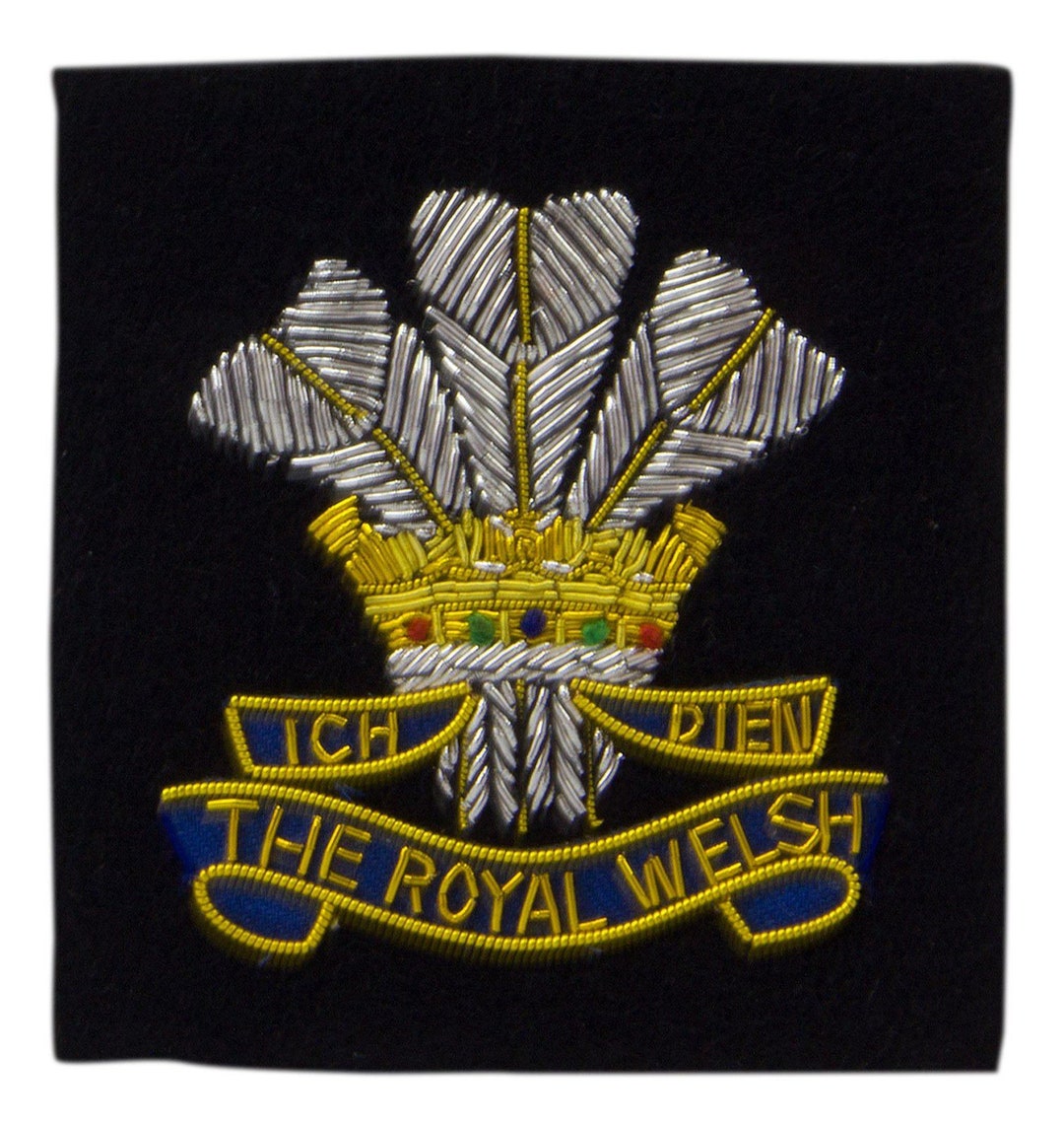 Royal Welsh Blazer Badge - Etsy