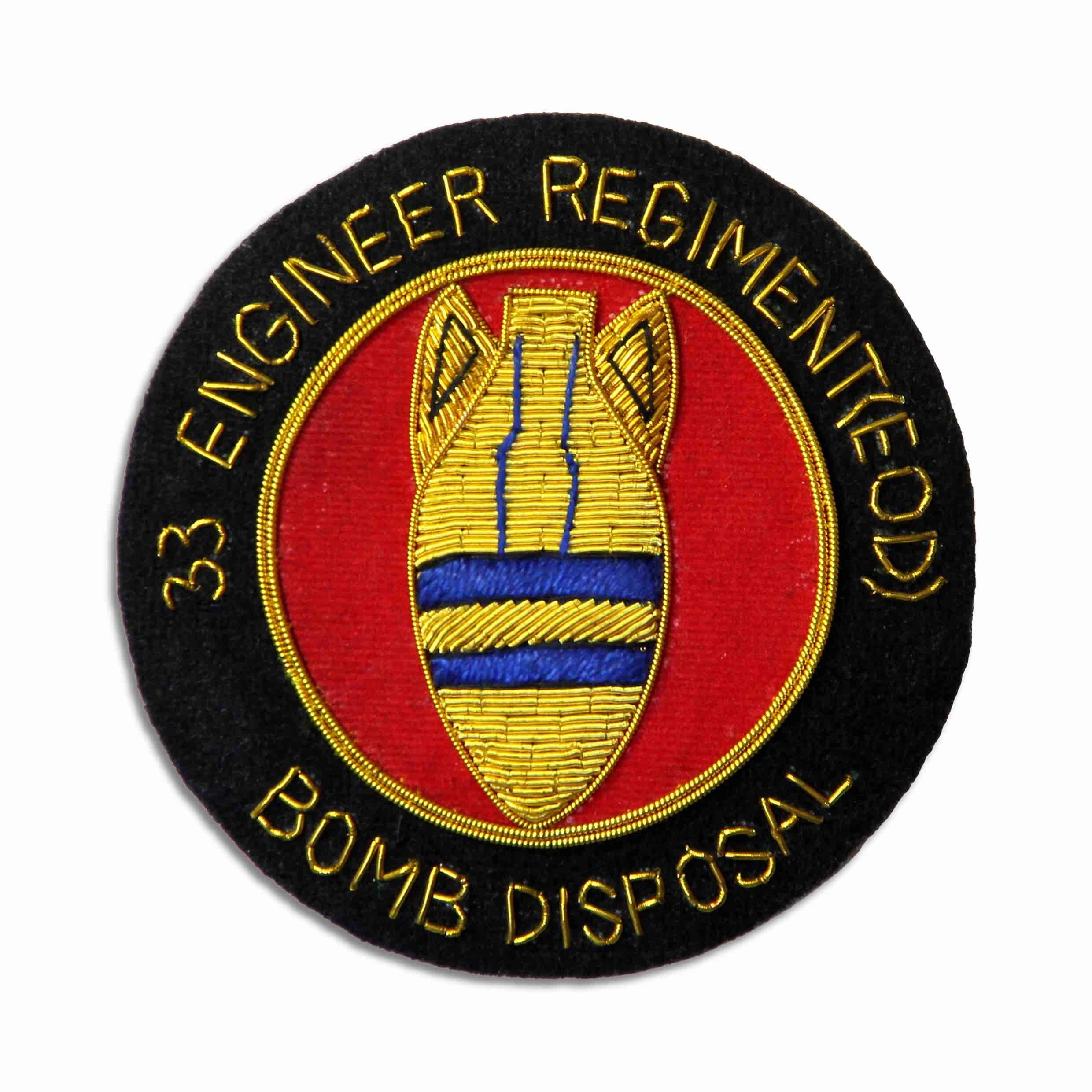 33 Engineer Regiment Blazer Badge - Etsy