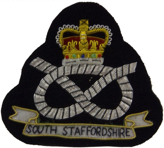 South Staffordshire Regiment Blazer Badge - Etsy