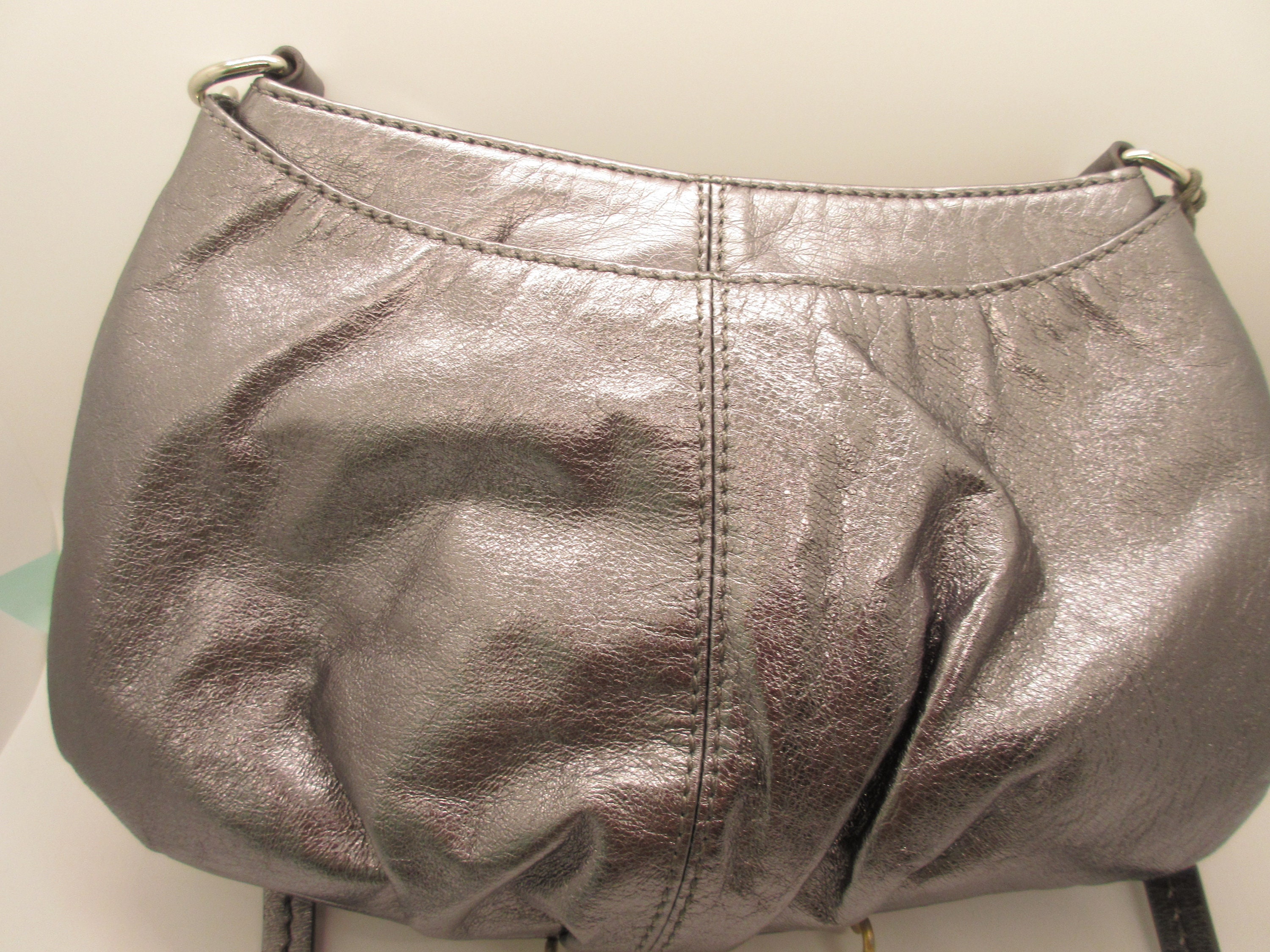 Sak Bag Crossbody Silver Metallic 11l X 7w X 2d - Etsy