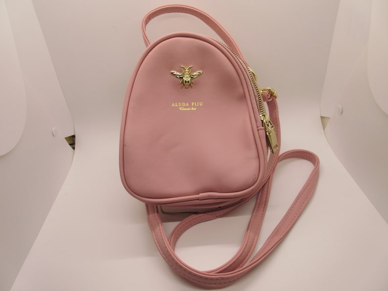 Aluda Piju Small Crossbody Classic Pink Bag Handbag With Three - Etsy