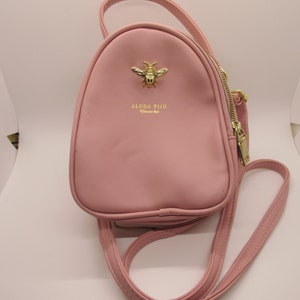 Aluda Piju Small Crossbody Classic Pink Bag Handbag With Three - Etsy
