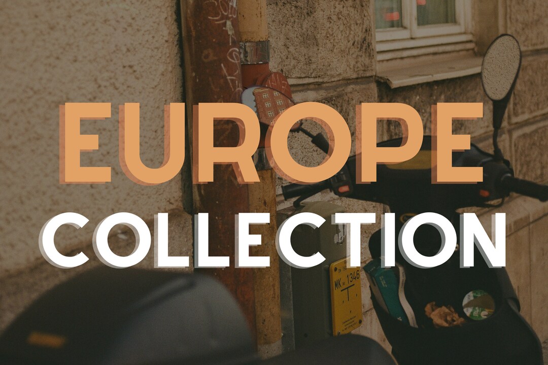 Europe Photo Postcard Pack • Handmade Analog Prints, Snail Mail - Etsy