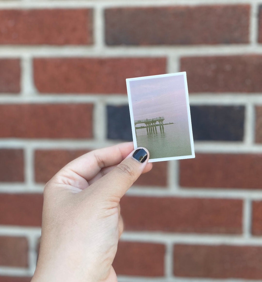 Expired Film Pier • Photographic Sticker • Durable Vinyl Sticker ...