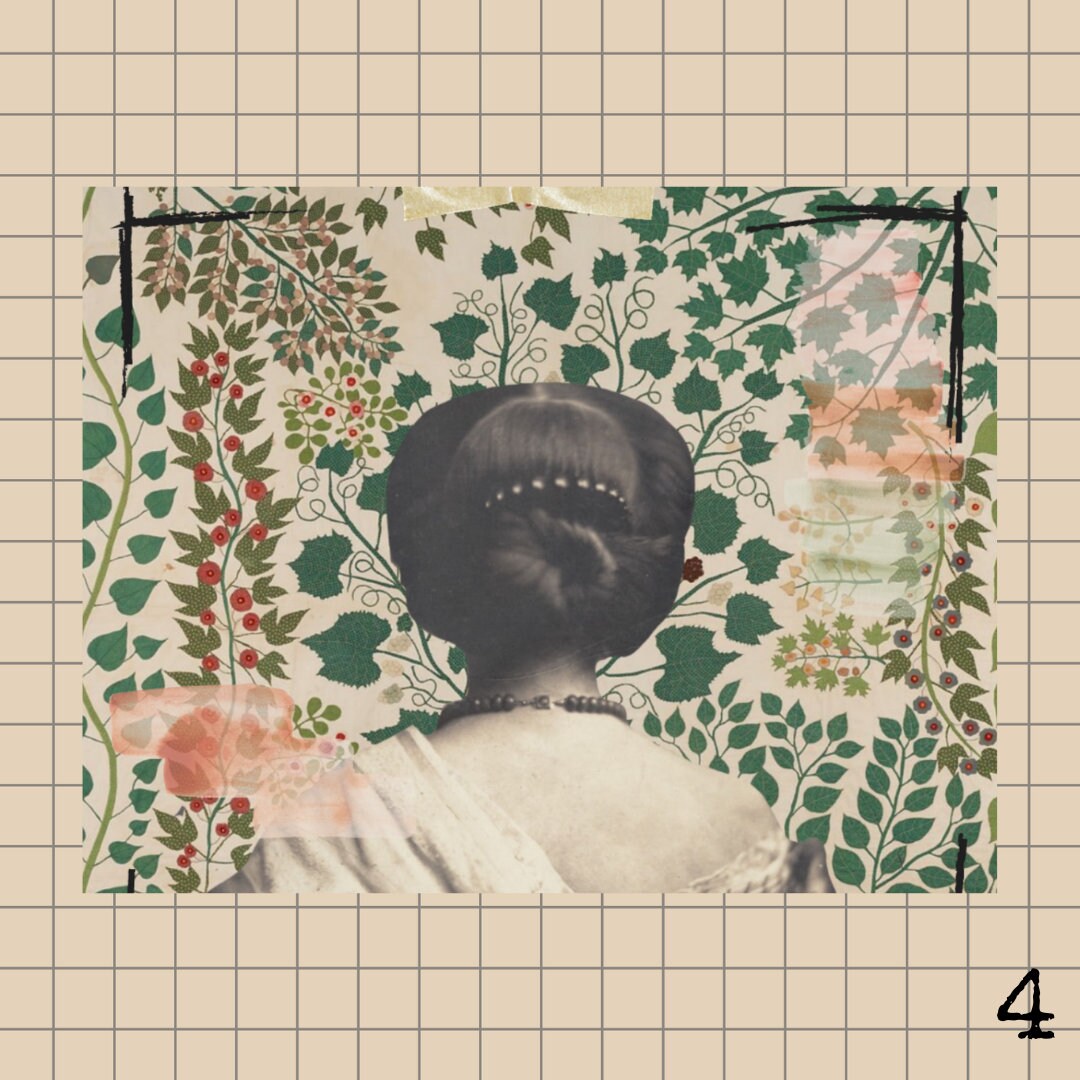 Vintage Digital Collage Postcard Pack • Obscuraprintshop • Handmade ...