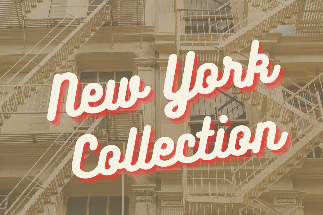 New York Postcard Set • Handmade Art Print, Snail Mail (4x6 Inch) - Etsy