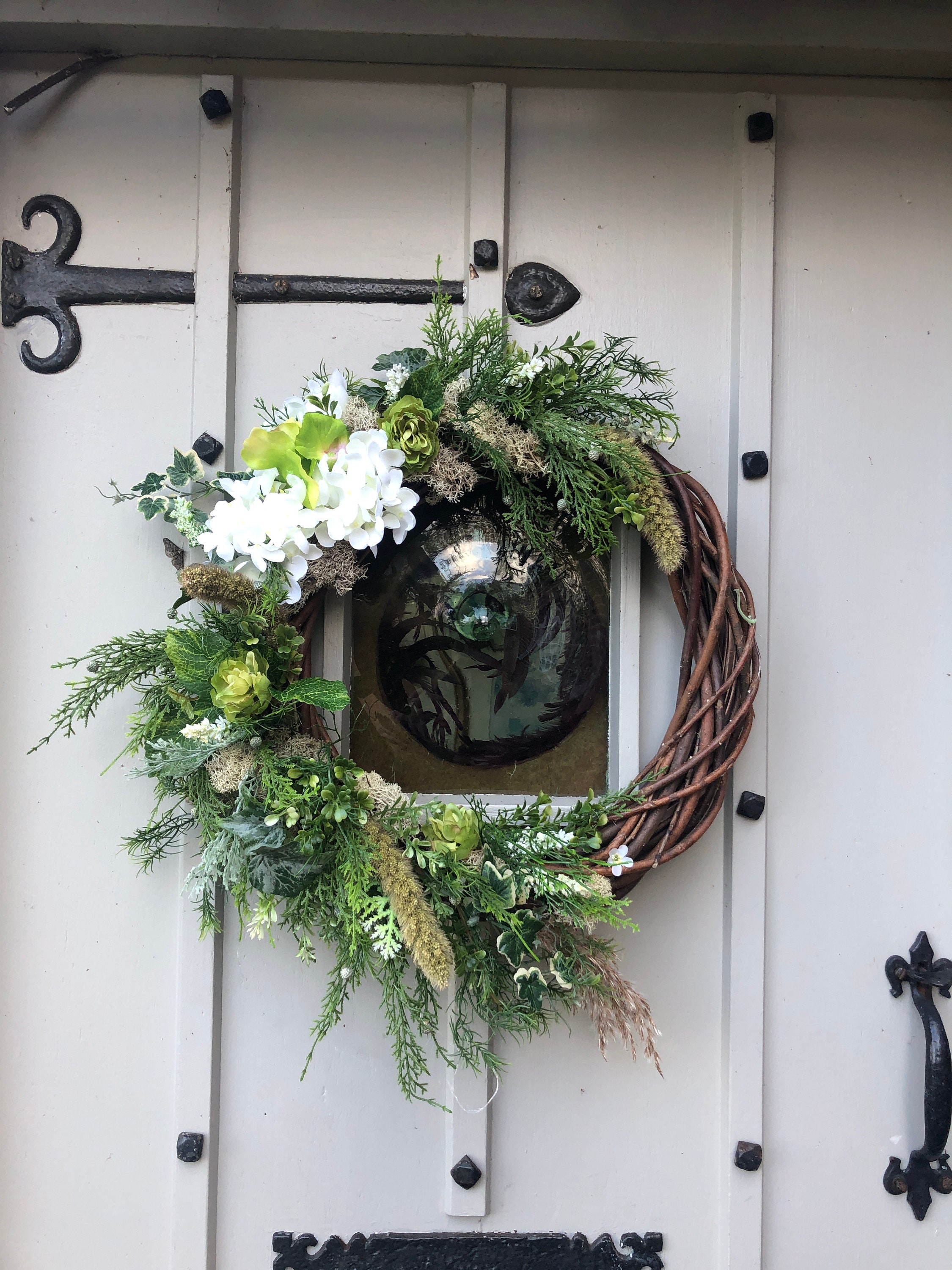 Gorgeous Handmade Spring Wreath | Etsy UK