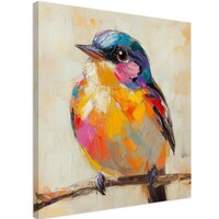 Bird Canvas - Etsy