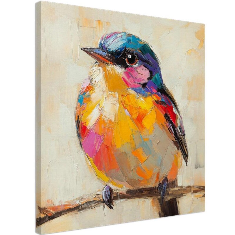 Bird Art Canvas - Etsy